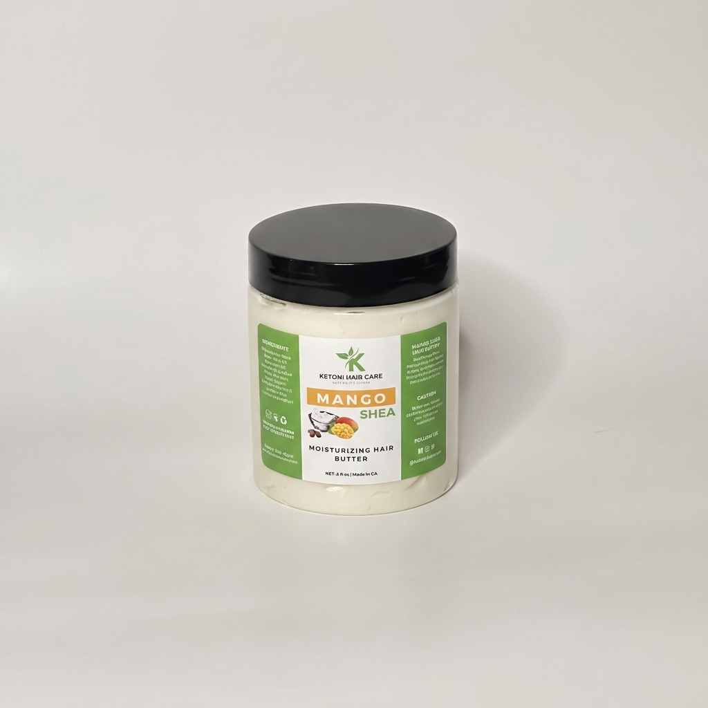 Mango Shea Hair Butter | Natural Moisturizer for Curly Hair- Ketoni ...